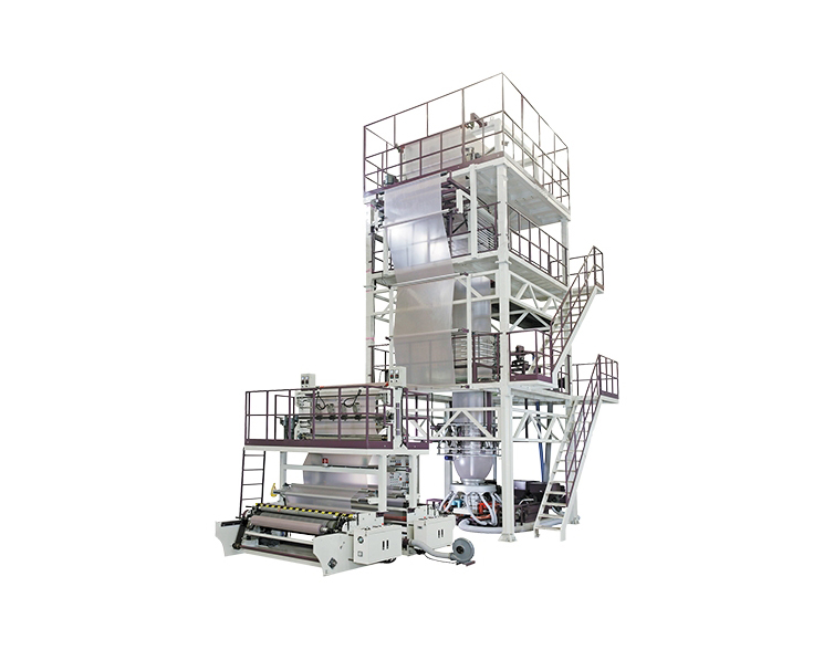 Three Layer Co-Extrusion Blown Film Line Available for 250-4800 mm Width Plastic Films | Matila ...